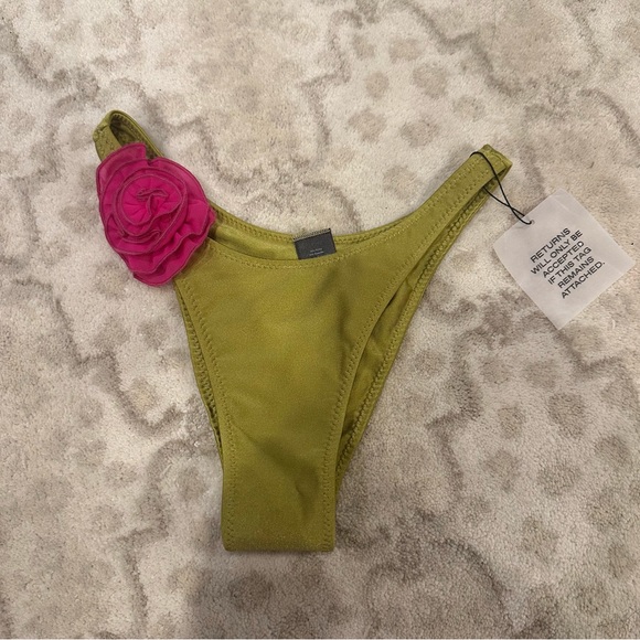 Same | Swim | Same Los Angeles Rose Bikini Bottom Xs | Poshmark